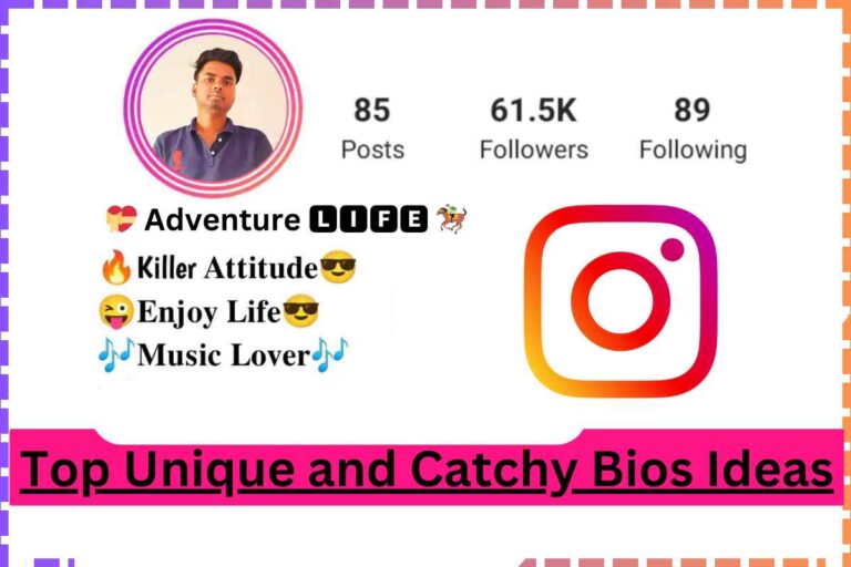 250+ Trendy and Catchy Insta Bio Ideas - Insta Bio MSG