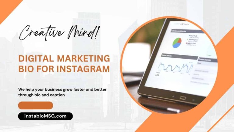 101+ Best Digital Marketing Bio for Instagram - Insta Bio MSG